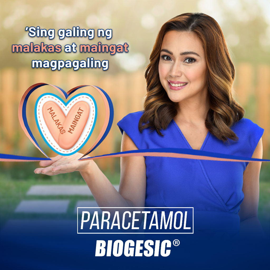 Unilab Biogesic 500 Tablets - 500mg Paracetamol for Quick Relief of ...