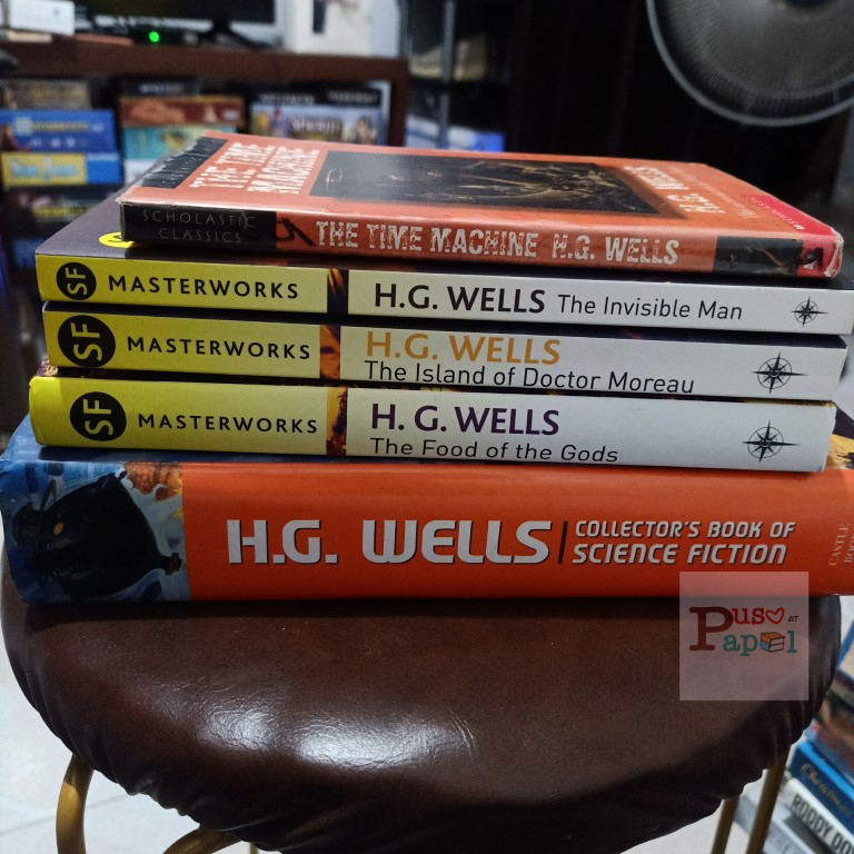 H.G. Wells books (Preloved, GC) | Shopee Philippines