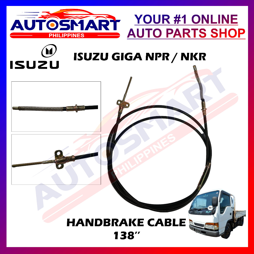 Isuzu giga Handbrake Cable 138 inch | Shopee Philippines