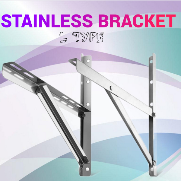 ANGLE BRACKET Stainless steel air conditioner outdoor unit bracket ...