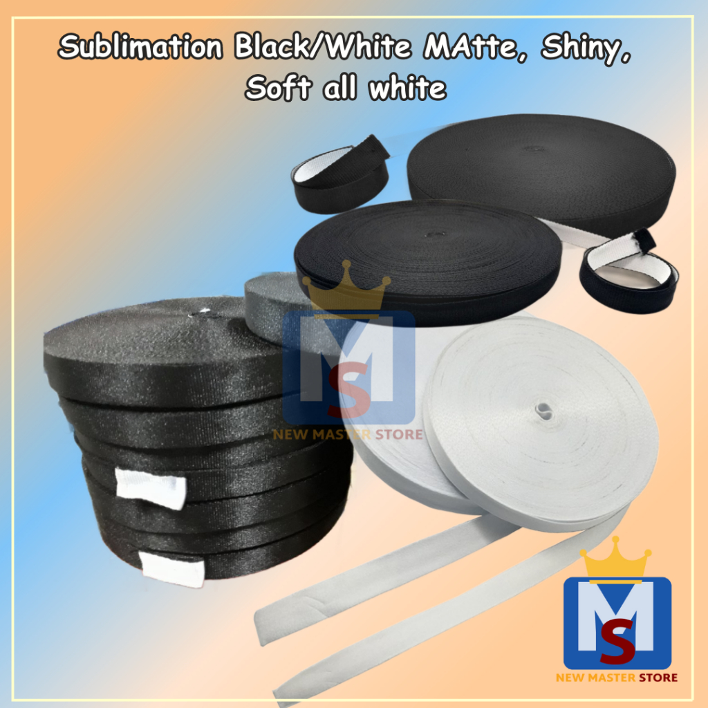 Sublimation ID Lace Roll Lanyard（ Black & White / Soft All White ...