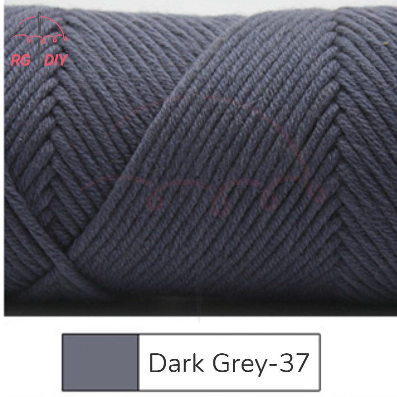 【80 colors IN STOCK】100g 8ply milk yarn Cotton Wool Thread for Knitting ...