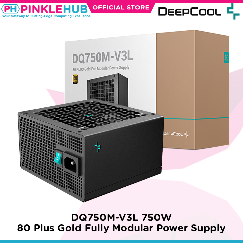 DEEPCOOL DQ750M-V3L 750W 80 Plus Gold Fully Modular Power Supply/PSU ...