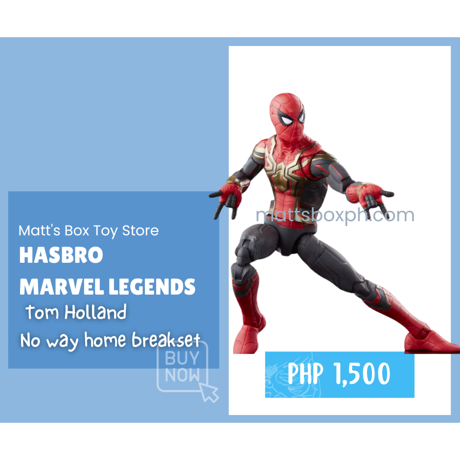[0723] MVL No Way Home Spiderman Breakset - Tom Holland | Shopee ...