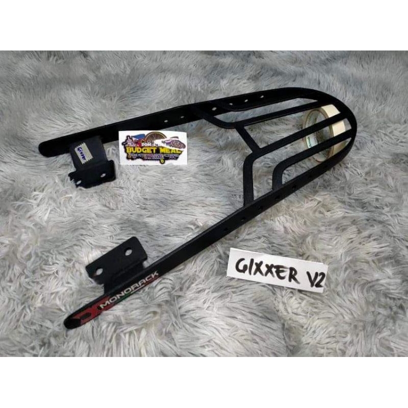 dc monorack bracket for GIXXER V2/V1(FREE HANDLEBAR OR SEAT COVER ANTI ...