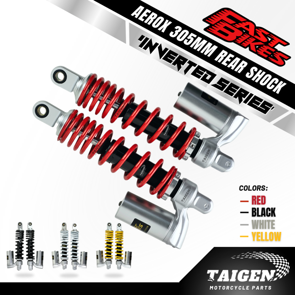 FASTBIKES Nmax Aerox Inverted Motorcycle Rear Shock 305mm | Shopee ...
