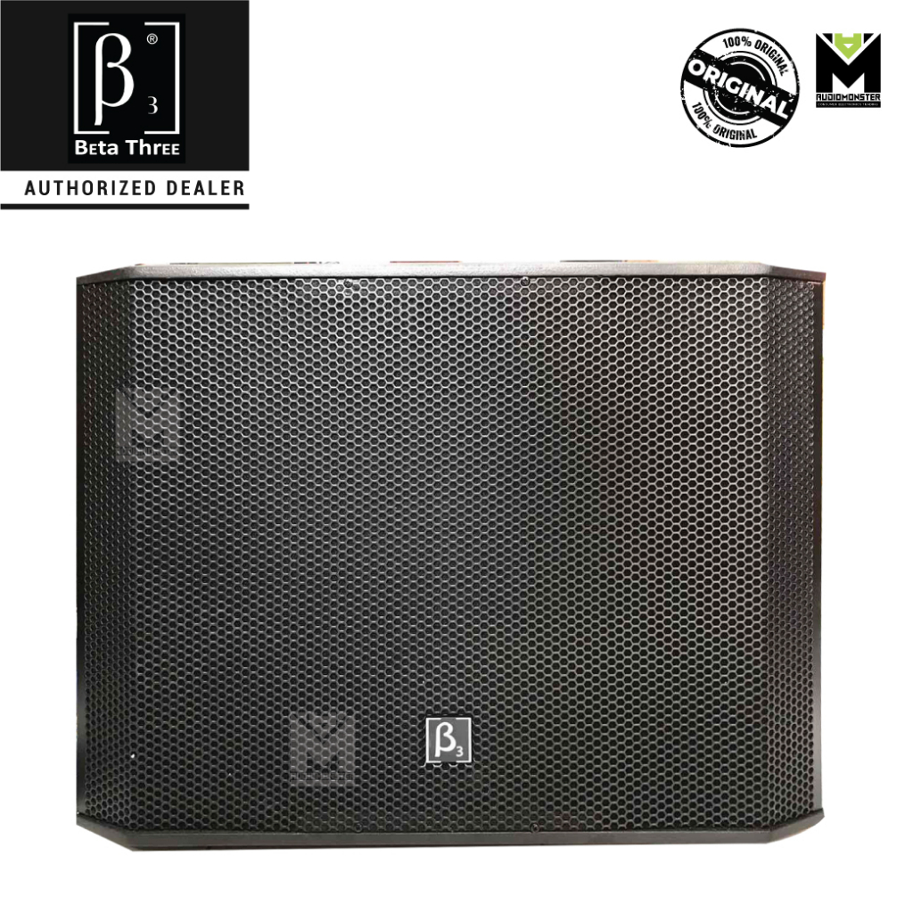 Beta Three B3 TW118BA 18 inch subwoofer Bass reflex 1500W Active TW ...