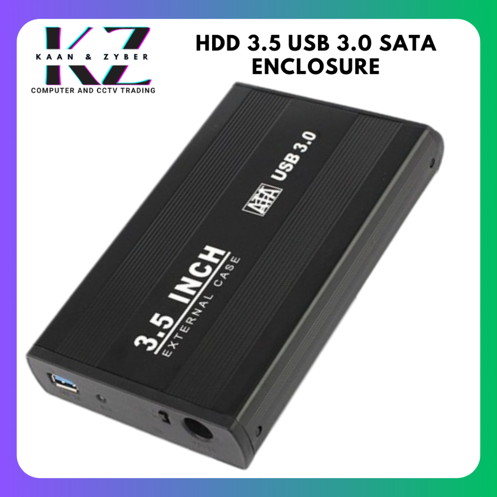 HDD 3.5 USB 3.0 SATA ENCLOSURE | Shopee Philippines