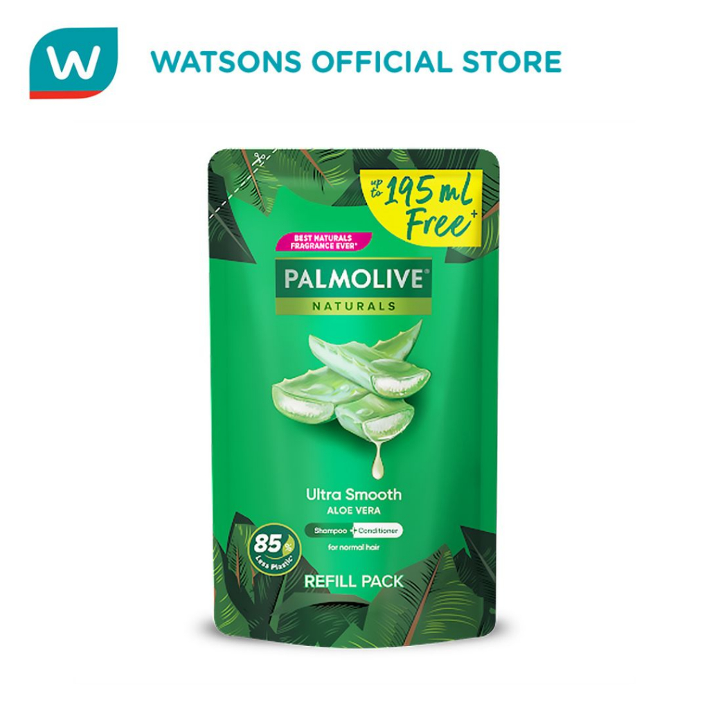 Palmolive Naturals Ultra Smooth Shampoo Aloe Vera Refill Pack 600mL ...