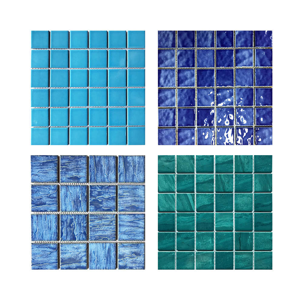 Designo Mosaic Tiles Mesh-Mounted For Pool Floor And Wall 306x306mm ...