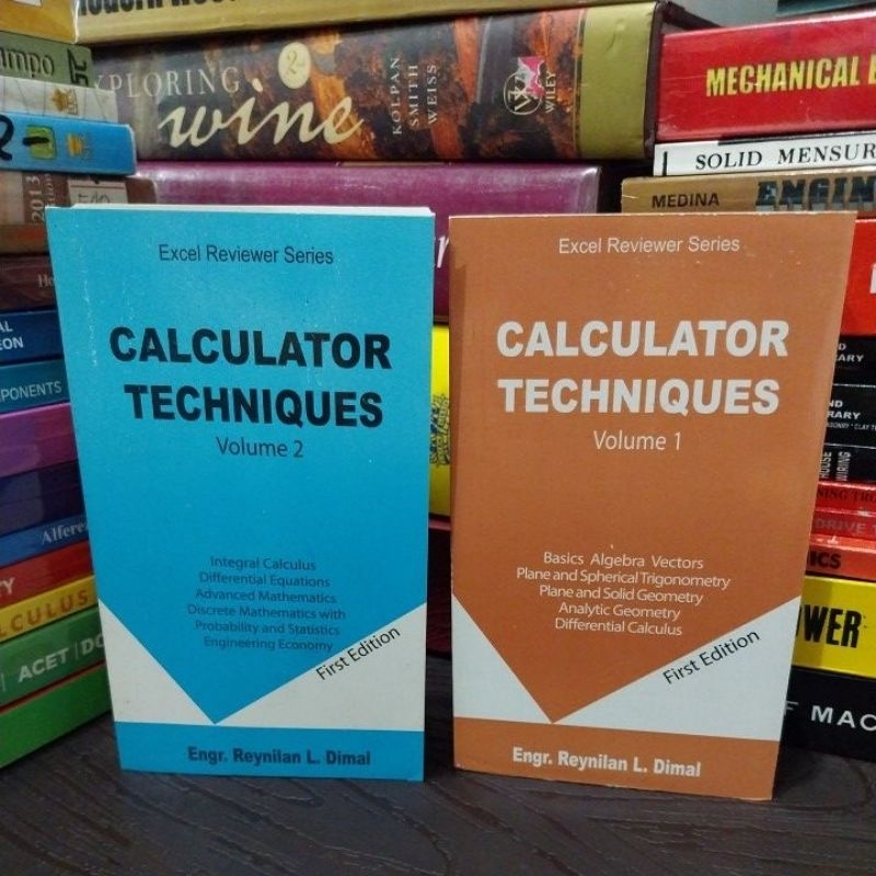 Excel Reviewer Series CALTECH vol. 1& 2 | Shopee Philippines