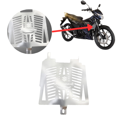 Radiator Cover For Raider 150 FI (SILVER) | Shopee Philippines