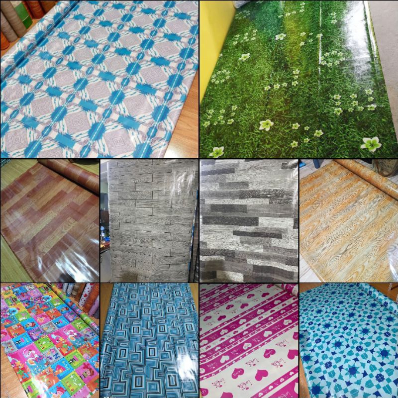 Rubberized Linoleum Floormat Glossy Texture | Shopee Philippines
