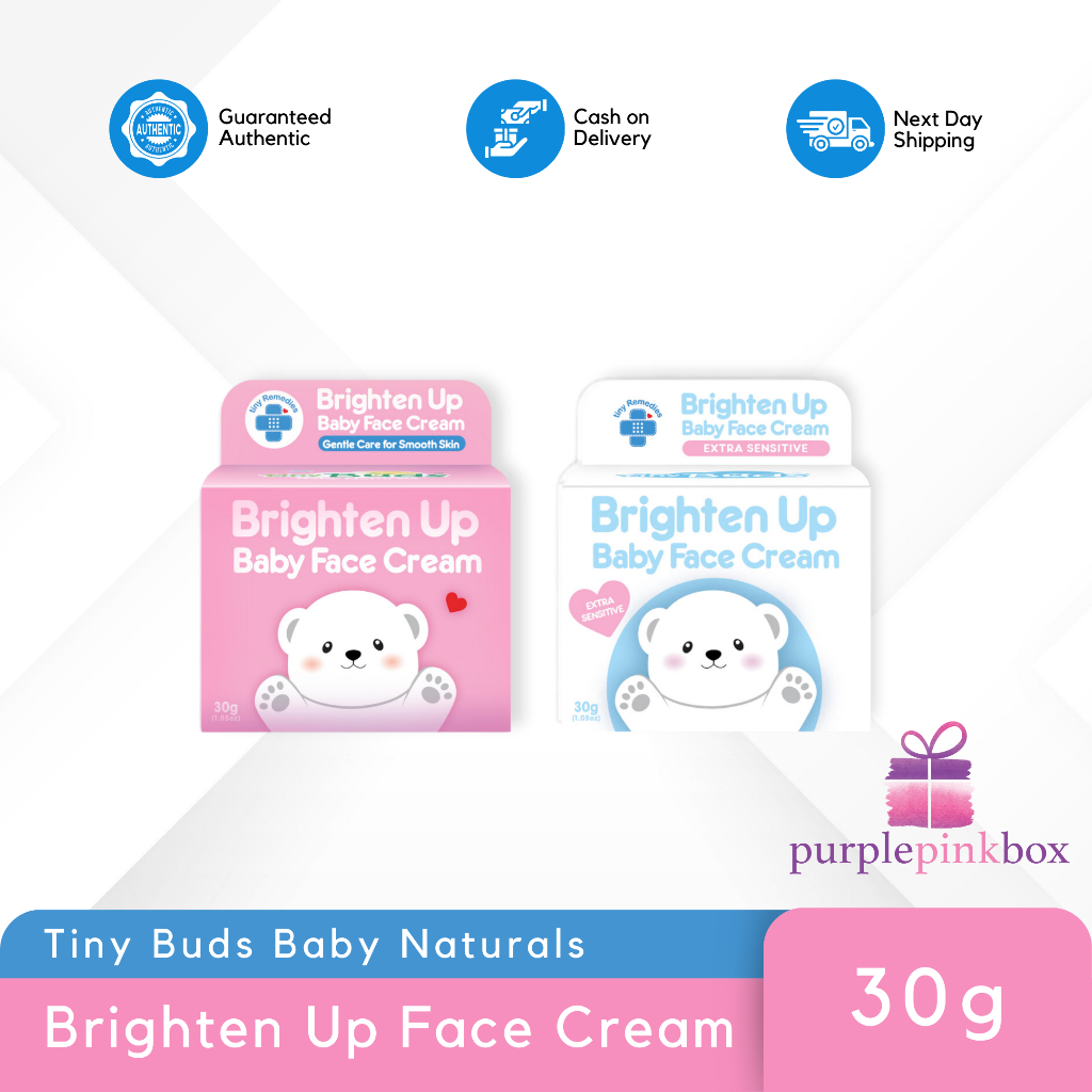 Tiny Buds Brighten Up Baby Face Cream 30g EXP: 20/07/2025 | Shopee ...