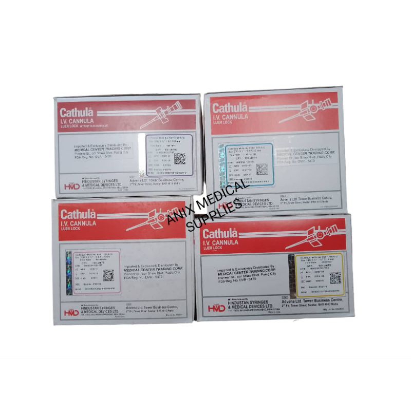 Cathula IV Cannula- 100's (G18, 20, 22, 24, 26) | Shopee Philippines