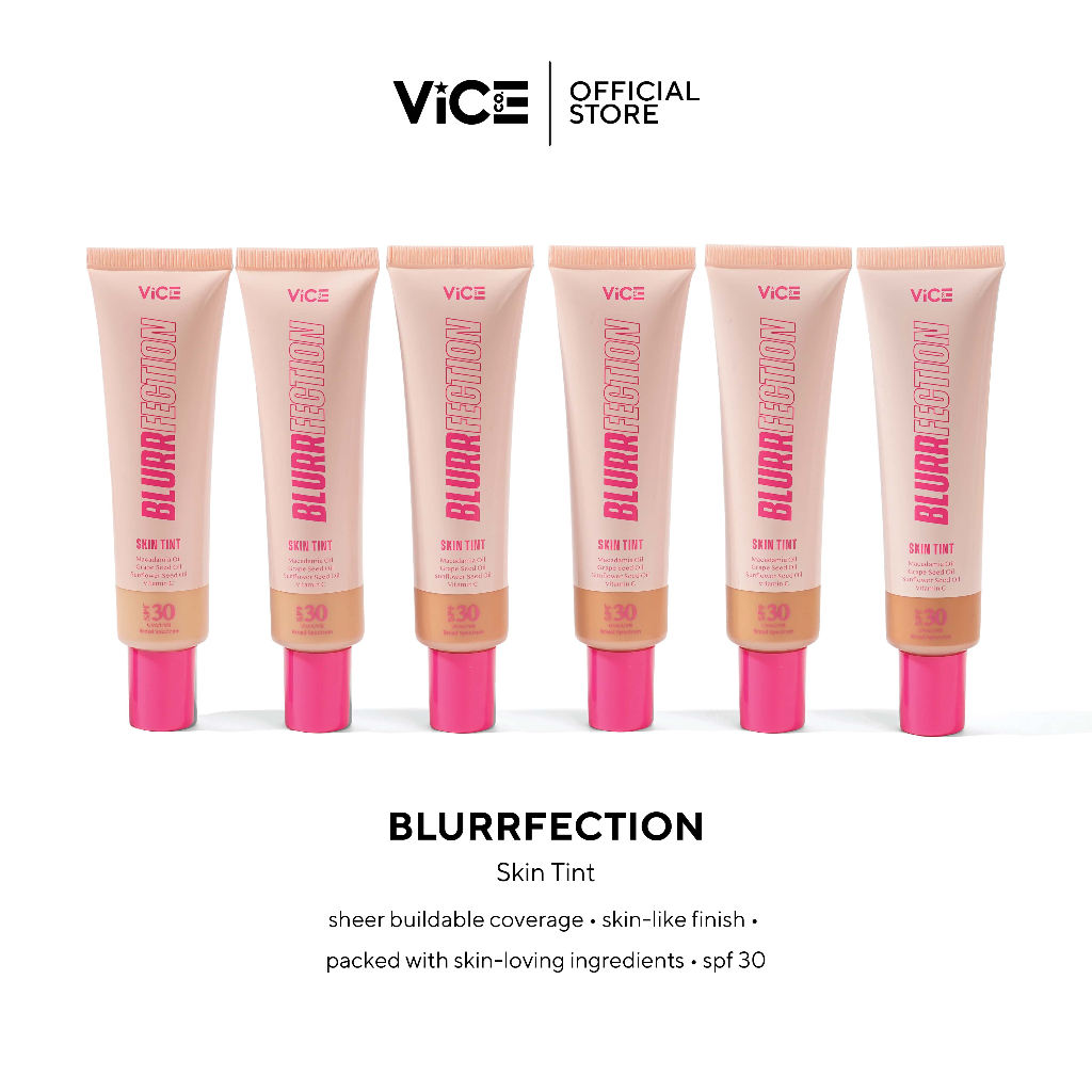 Vice Cosmetics Blurrfection Skin Tint (Skin Tint, Tinted Moisturizer ...