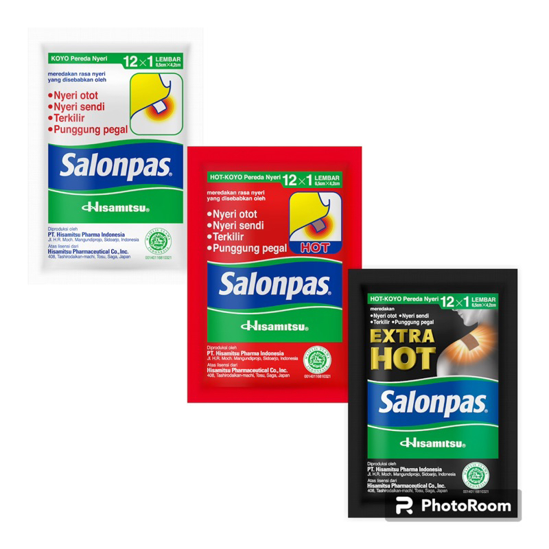 SALONPAS HISAMITSU MEDICATED PLASTER Original From Indonesia | Shopee ...