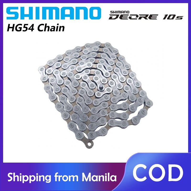 Shimano Deore HG54 10 Speed bike Chain 120 Link Mountain bicycle 10s ...