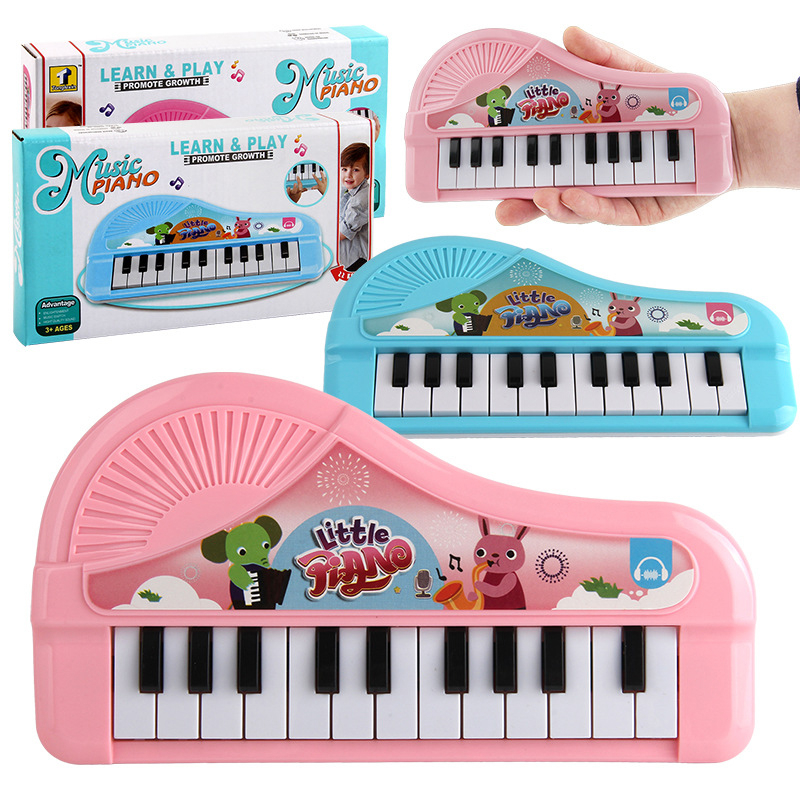 Educational Piano Toy Keyboard Girl Electric Instrument Toys Mini ...