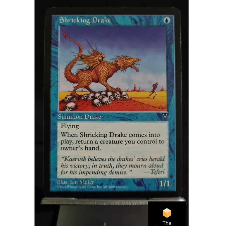 Magic the Gathering - MTG Card Game - Shrieking Drake - VIS [BLUE ...