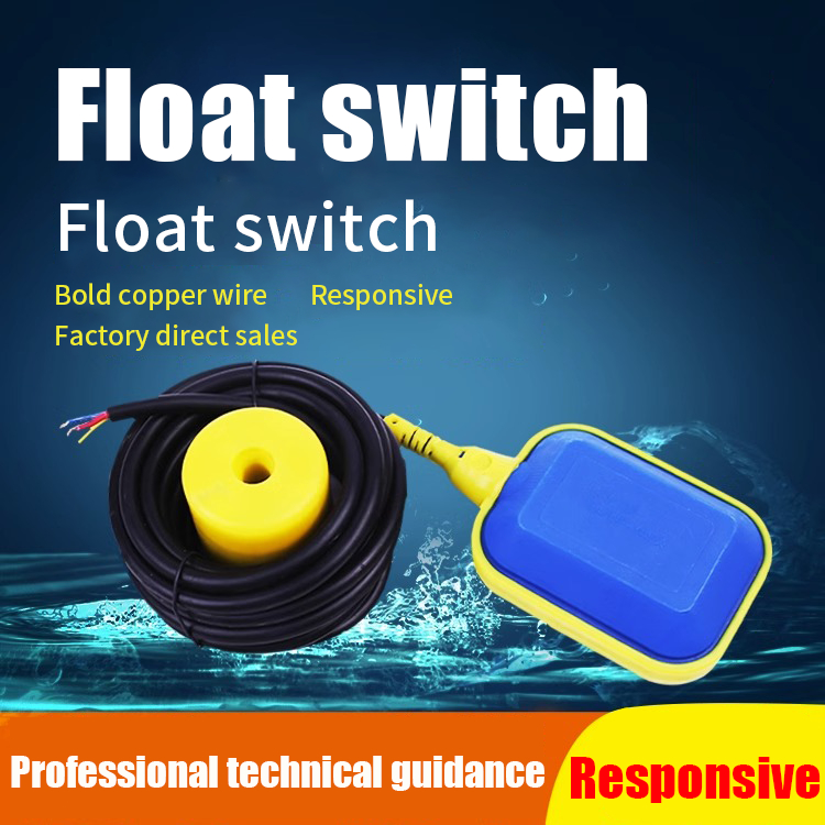 【COD】Water Level Controller Sensor Cable Type Float Switch Liquid Fluid ...