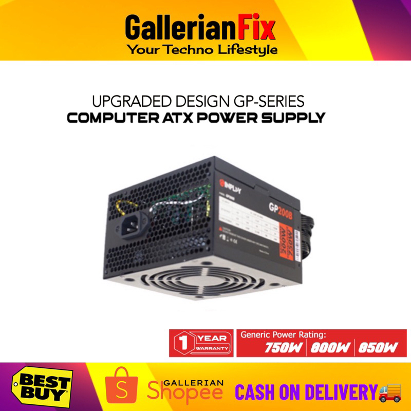 Inplay Power supply GP-series PSU 750w ~ 850w BRAND NEW | Shopee ...