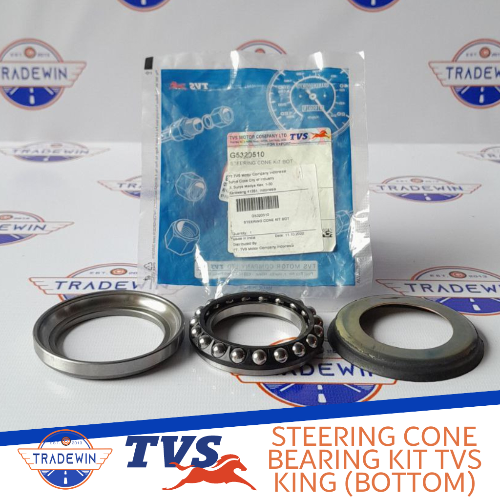 BALL BEARING TOP BOTTOM TVS KING G5320500 G5320510 GENUINE PARTS ...