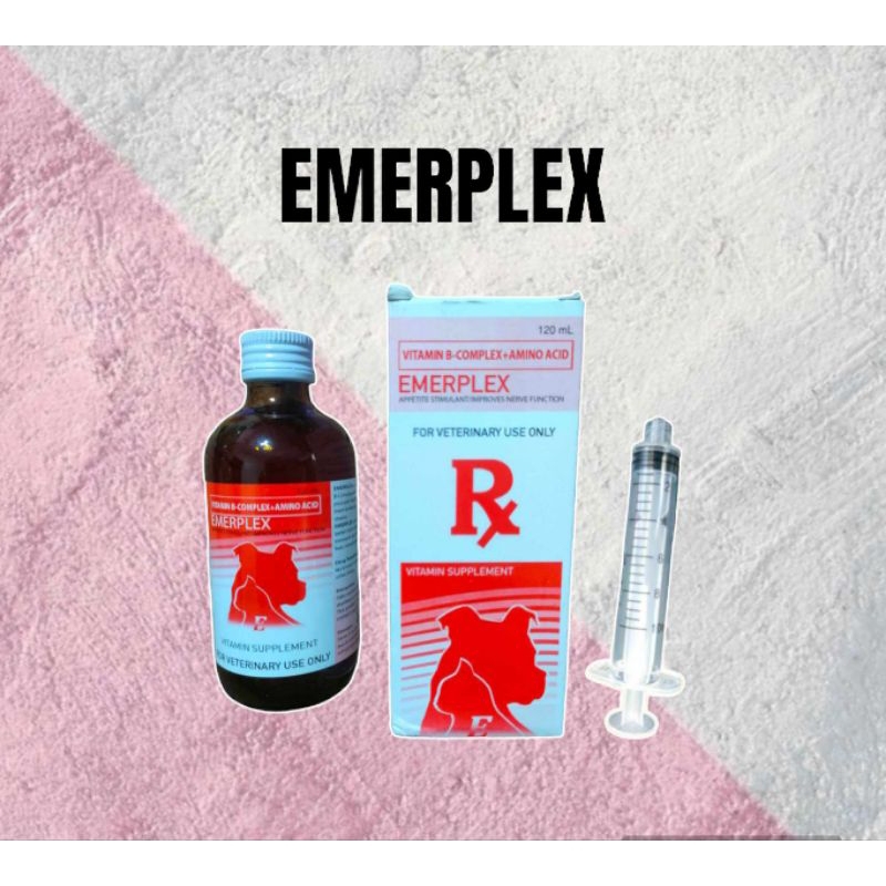 EMERPLEX Vitamin B-Complex &Amino Acid 120ml | Shopee Philippines
