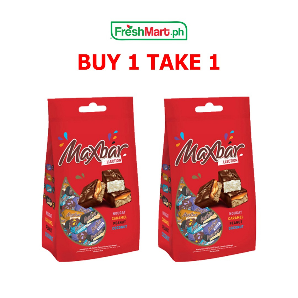 [Buy 1 Take 1 ] Maxbar Chocolate Collection Assorted Bars142g | Shopee ...