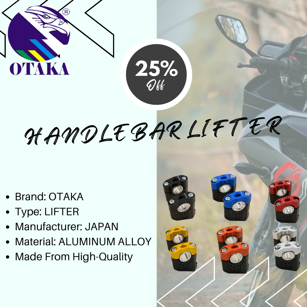 HANDLEBAR LIFTER OTAKA (Japan) | Shopee Philippines
