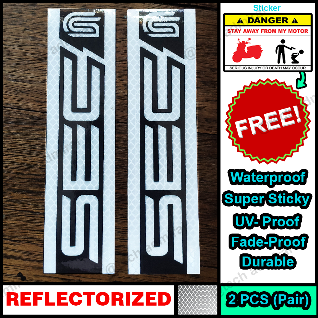 Alloy Top Box Sticker Waterproof SEC Sharp Edition (REFLECTORIZED ...