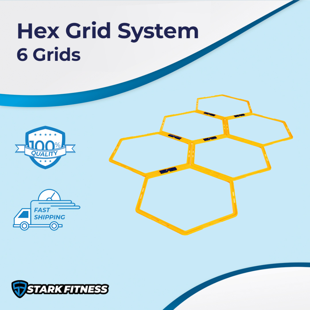 STARK FITNESS Hex Grid System (6 Grids) | Shopee Philippines
