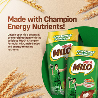 Milo Choco Powdered Milk Drink (24g x 12) + Bear Brand Powdered Milk ...