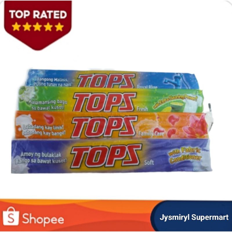 Topz Detergent Bar Soap Assorted Collor | Shopee Philippines