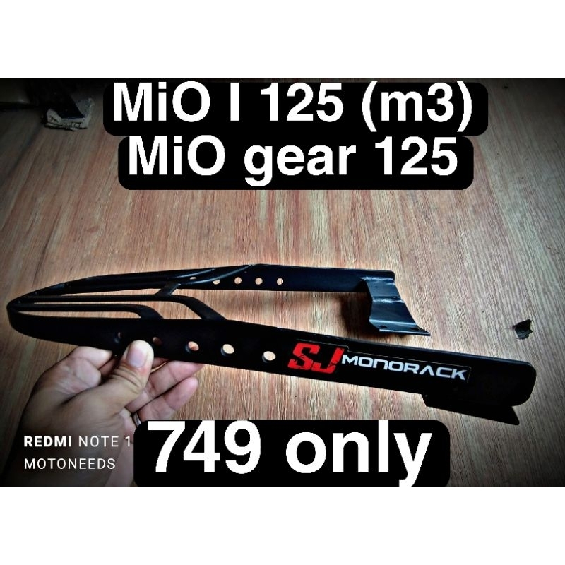 SJ MONORACK BRACKET MiO I 125/ MiO gear | Shopee Philippines