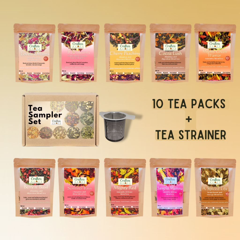 Loose Leaf Tea Set | Tea Gift Set | Starter Kit |Green tea | Black tea ...