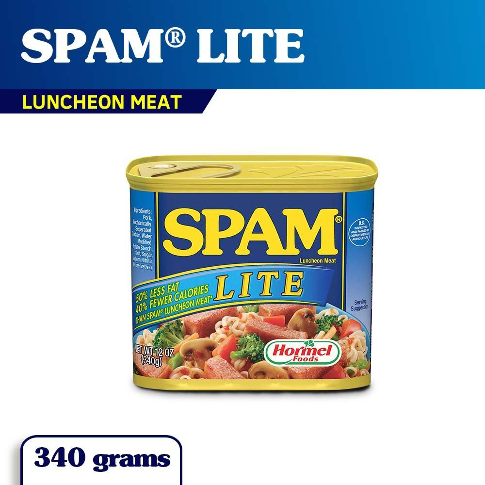 SPAM Lite Luncheon Meat 340G | Shopee Philippines