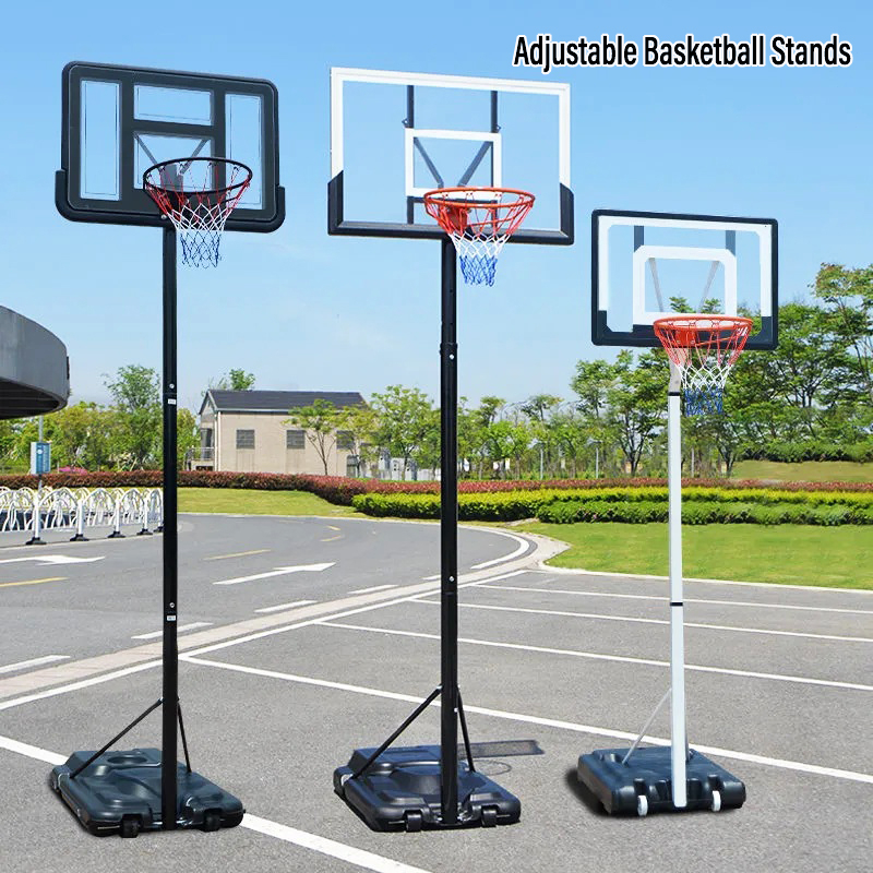 6.5/8.2ft Basketball Hoop Stands Standard Basketball Hoop Set for Teens ...