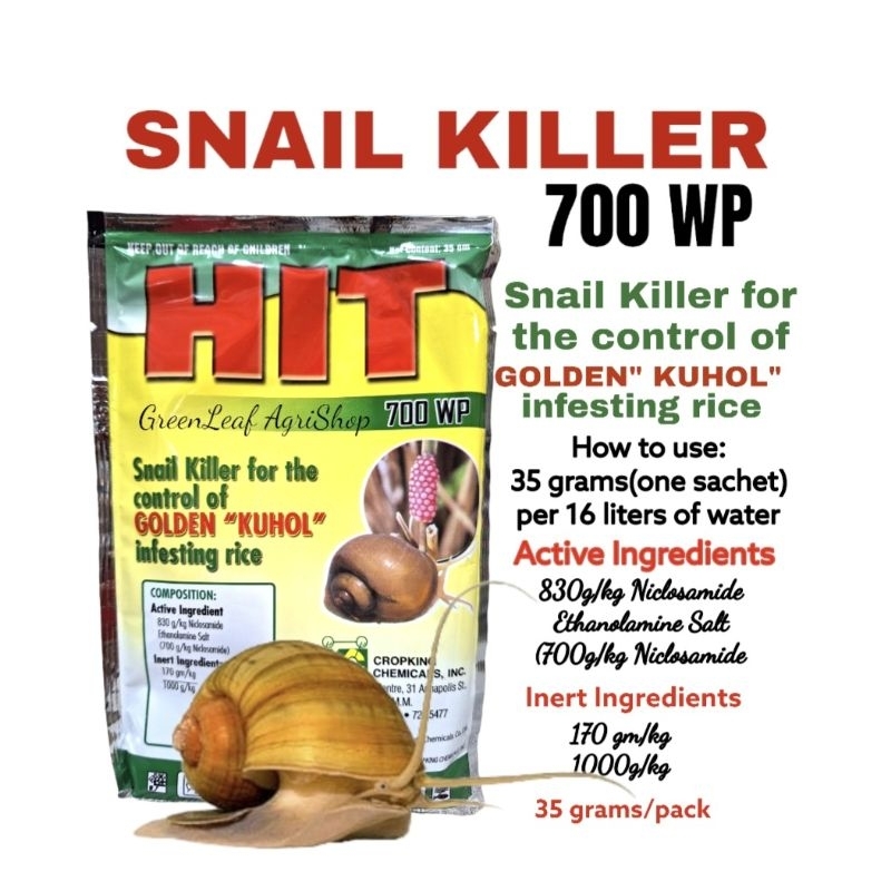 HIT 700WP PAMATAY KUHOL Powder/Pellets Repack | Shopee Philippines