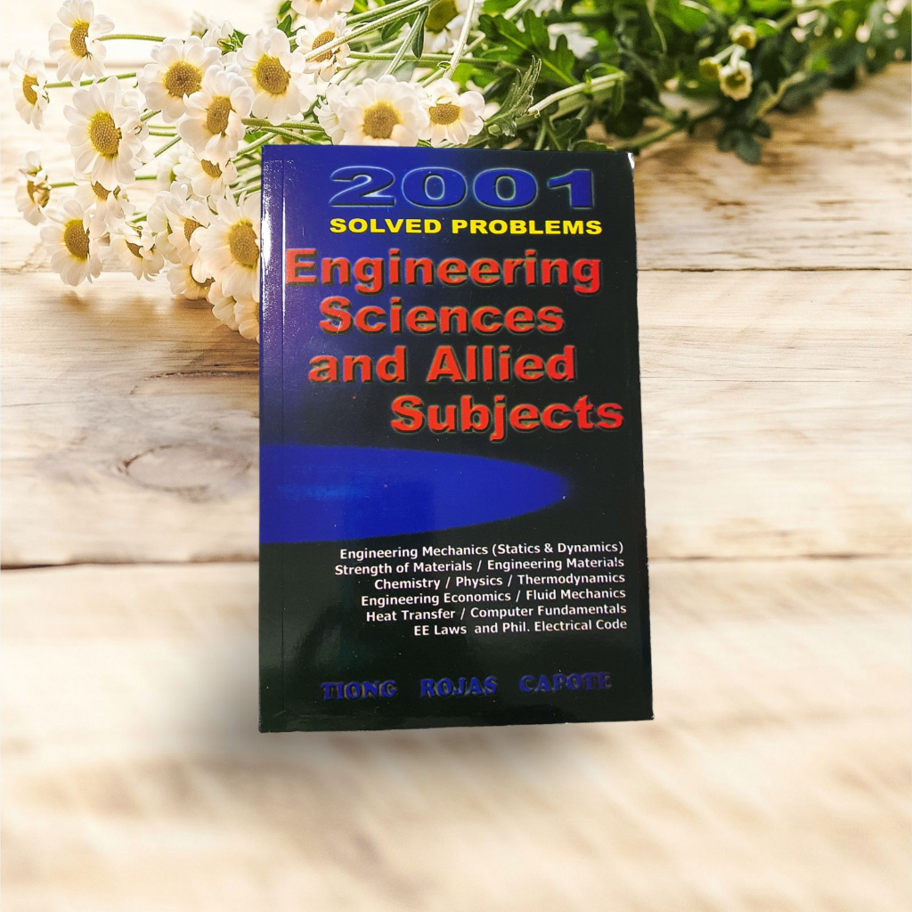 2001 Engineering Sciences and Allied Subjects By Tiong Rojas Capote | Shopee Philippines