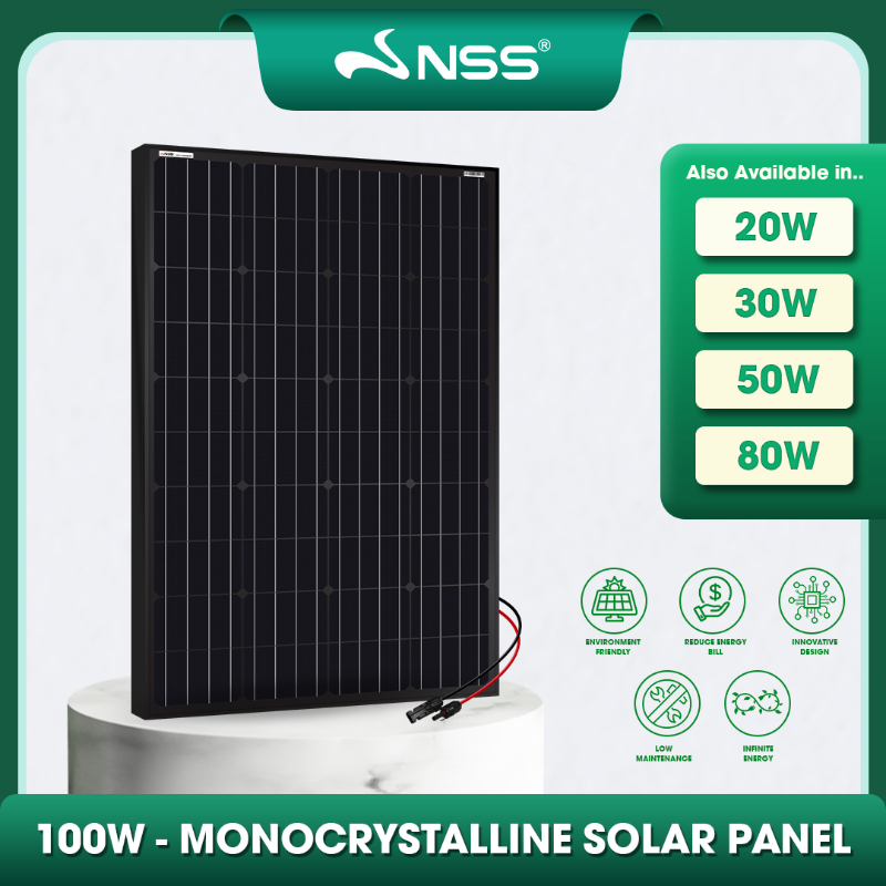 NSS solar panels 150W 300W household charging panel monocrystalline ...