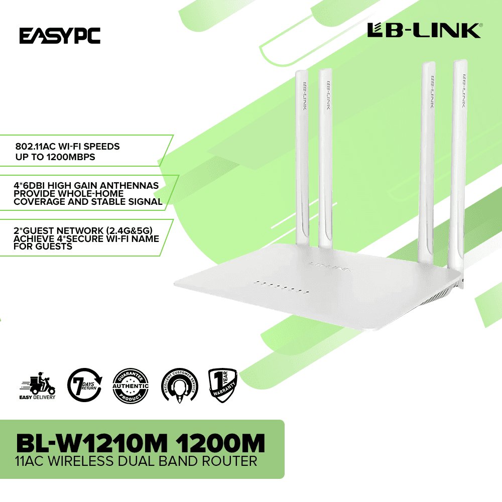 EasyPC| LB-LINK BL-WR2000/BL-W1210M Wireless Router| Dual Band and N ...