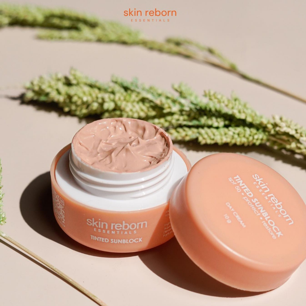 SKIN REBORN (NEW PACKAGING)TINTED SUNBLOCK CREAM SPF50 10G/15ML ...