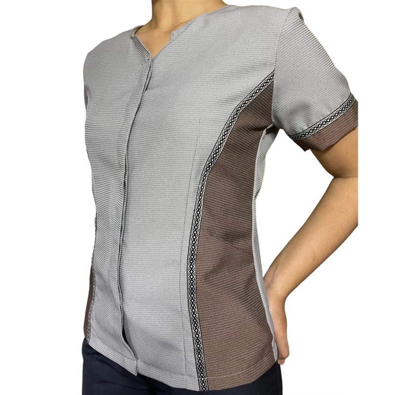 DepEd Female Teacher Ready to Wear Wednesday Uniform(w/ pockets)with ...