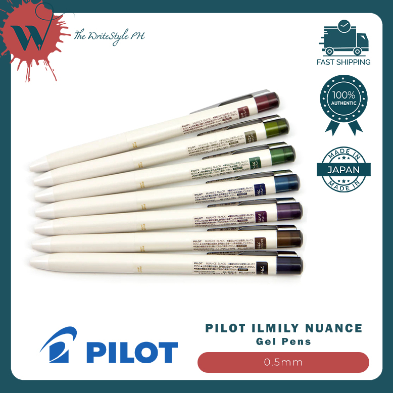 Pilot ILMILY Nuance Gel Pens (0.5mm) | Shopee Philippines
