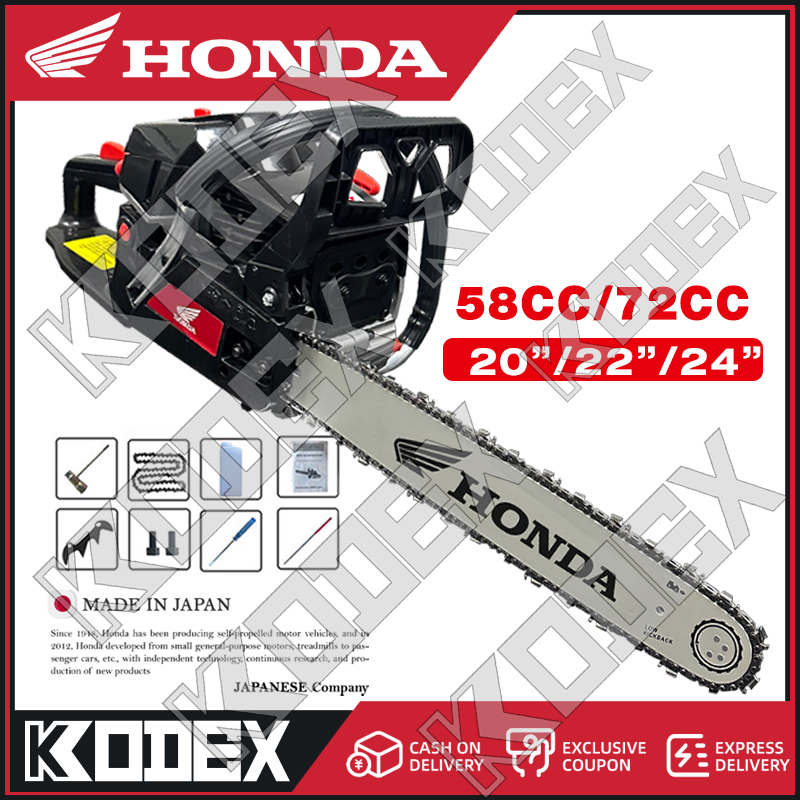 Honda 72CC 9.9kw High Power Saw 20 22 24 Inches Portable Gasoline ...