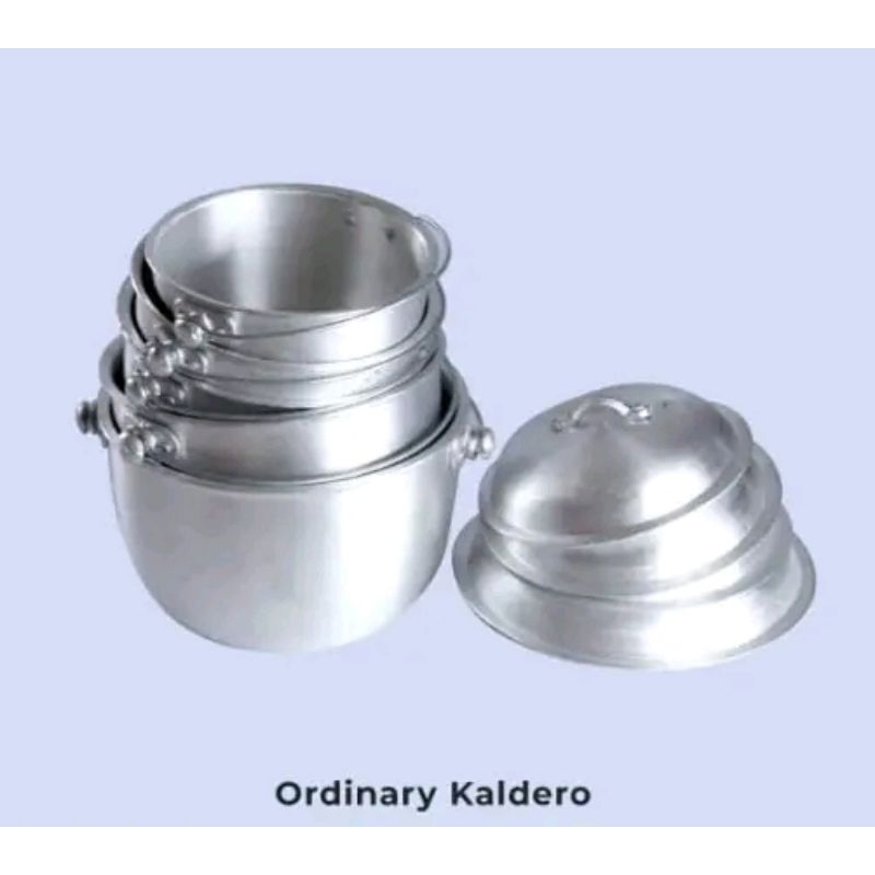 All Aluminum Ordinary Kaldero | Shopee Philippines
