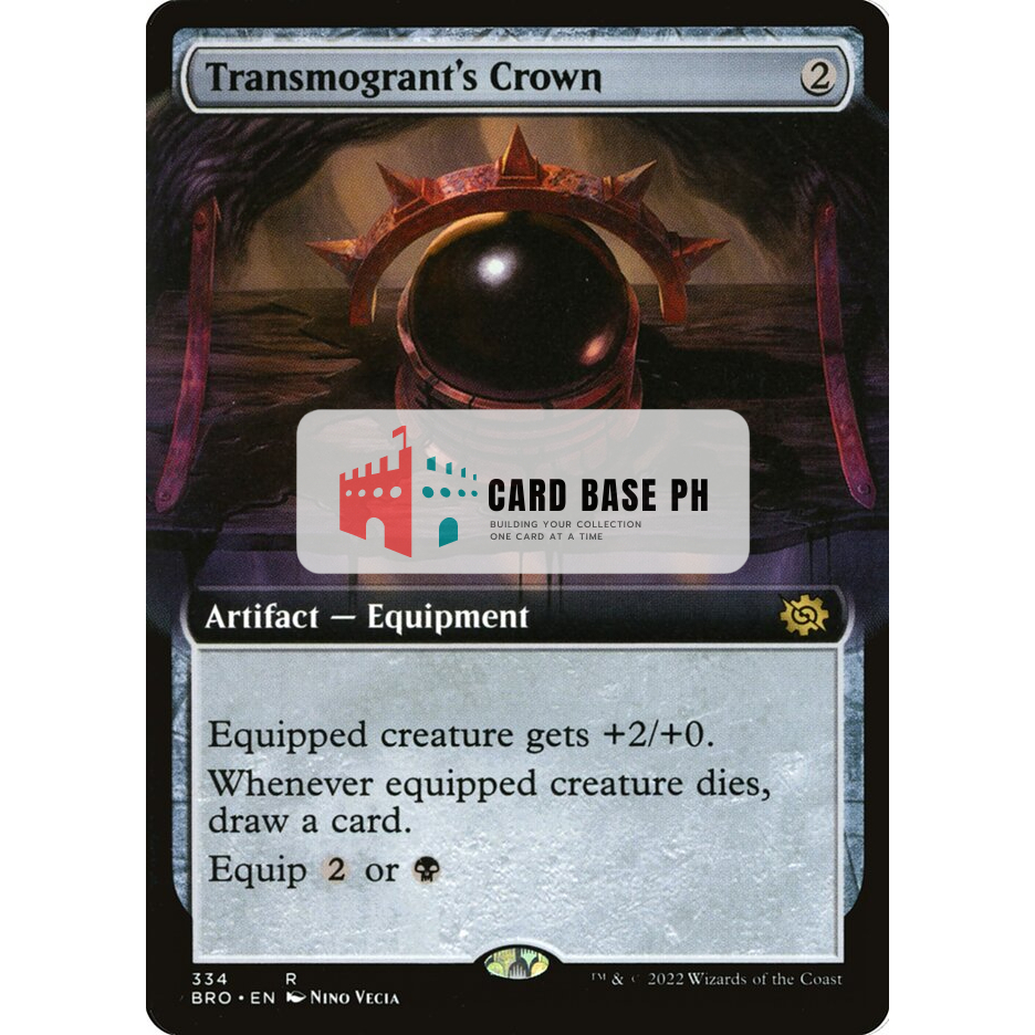 Transmogrant's Crown - Magic the Gathering Trading Card | Shopee ...
