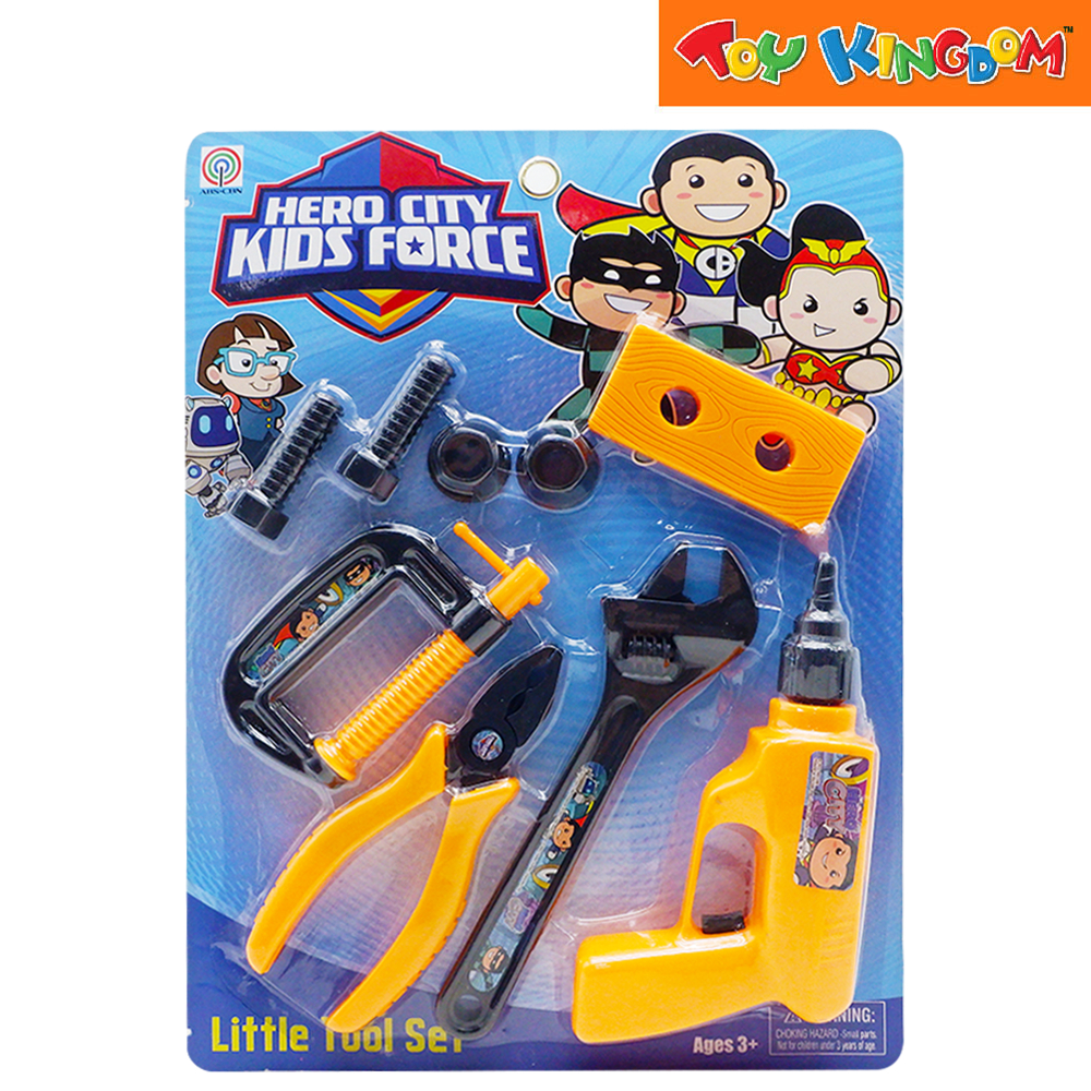ABS-CBN HC8025 Hero City Kids Force Little Tool Playset | Shopee ...