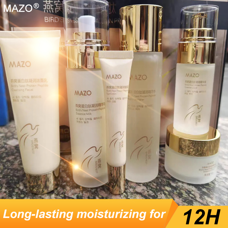 Legit Gift MAZO BIRDSNEST COLLAGEN Skin Care Set Skin Firming Whitening Skin Rejuvenating Set ...